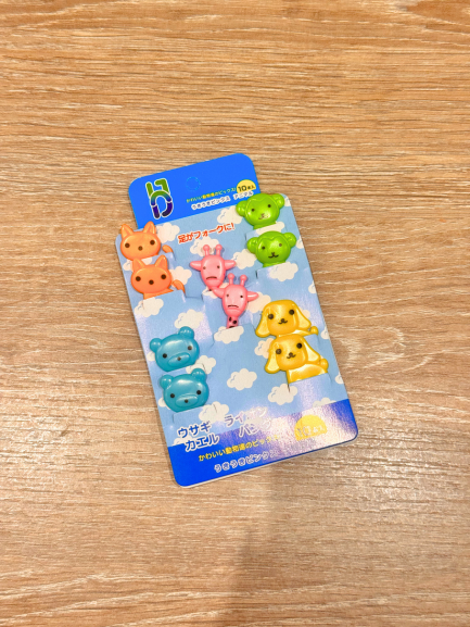 Pinchitos x10 Ref Animales Tenedor – La tienda de manu